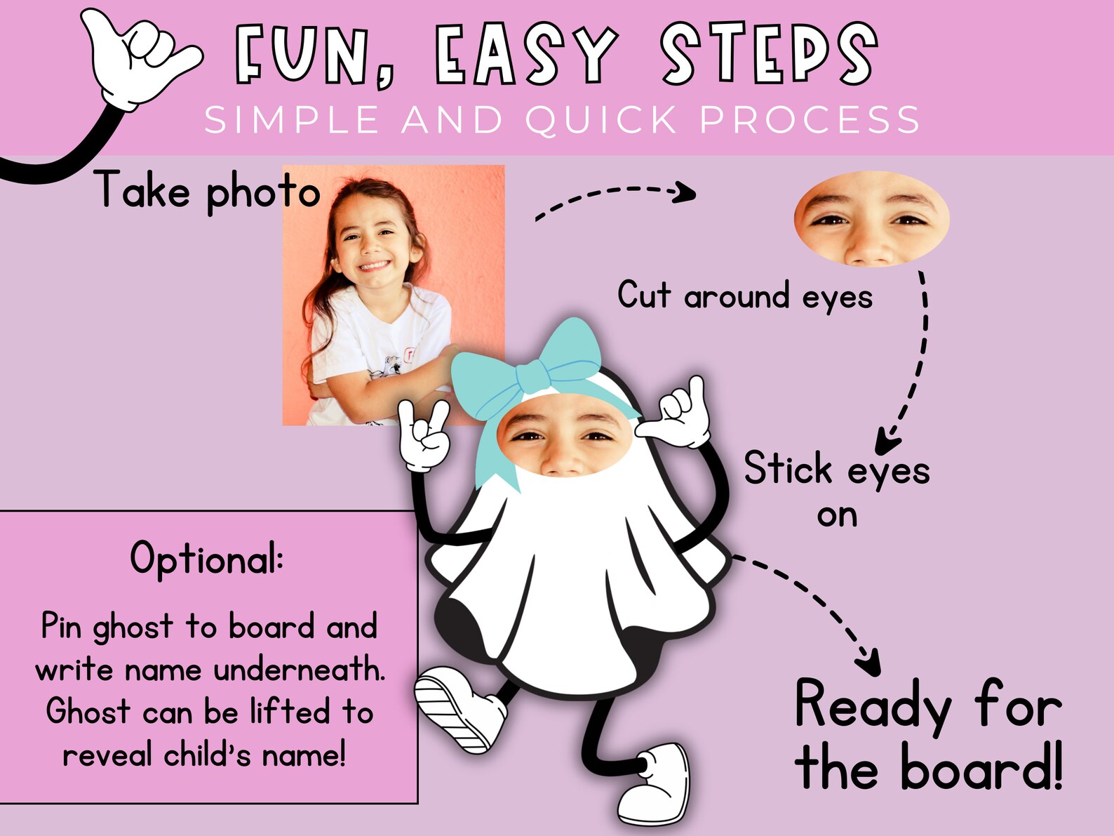 Boo Crew Bulletin Board | Cute Halloween Bulletin Board | Pastel Ghost ...