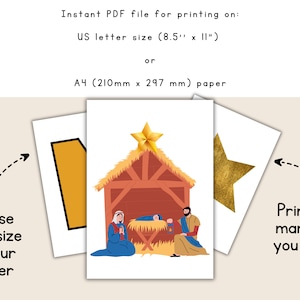 Nativity Bulletin Board | Christian Classroom Decor | Bible Verse ...