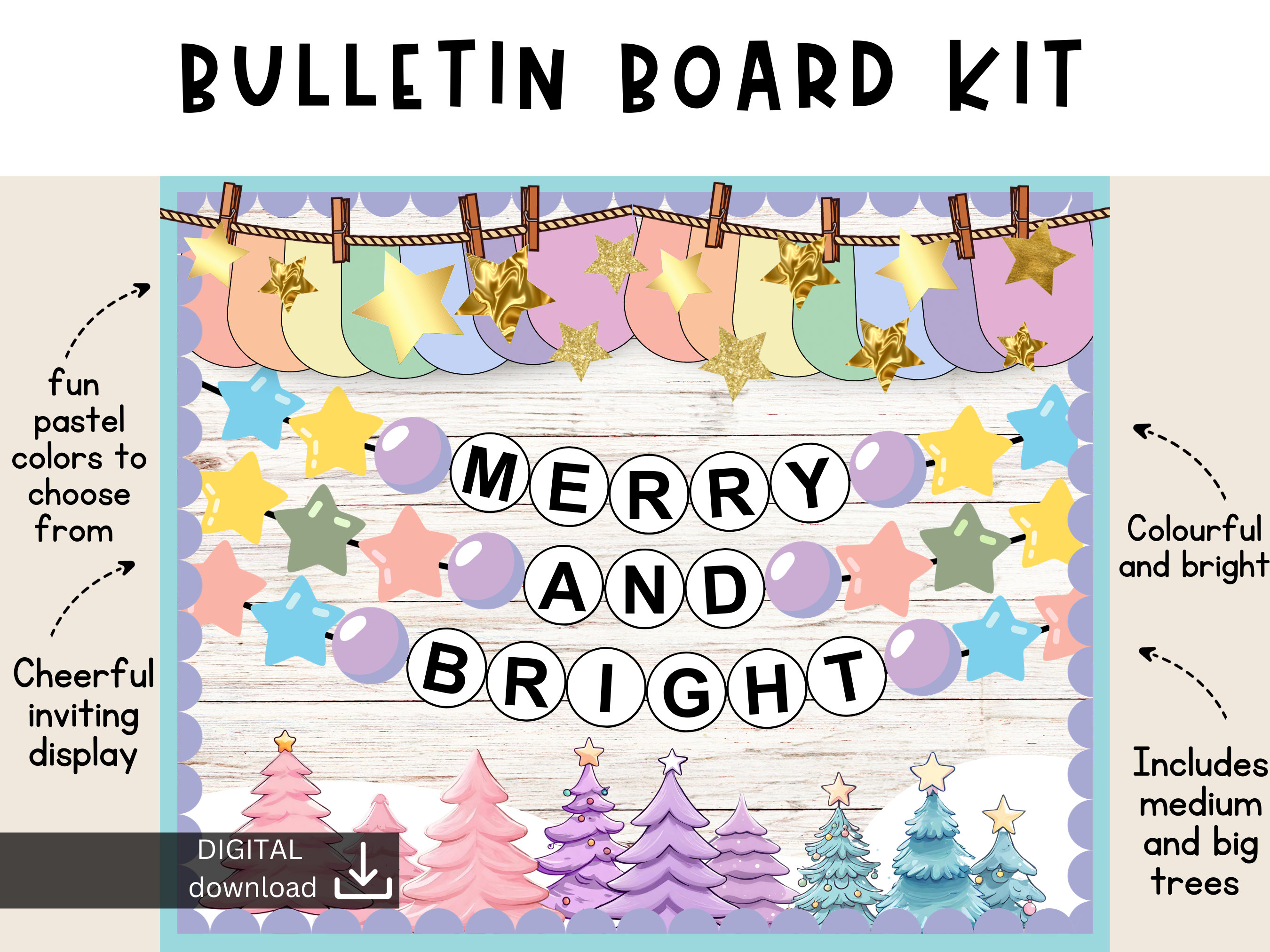 Friendship Bracelet Bulletin Board Christmas Bulletin Board Era Tour ...