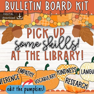 Library Bulletin Board | Reading Bulletin Board | Books Bulletin Board ...