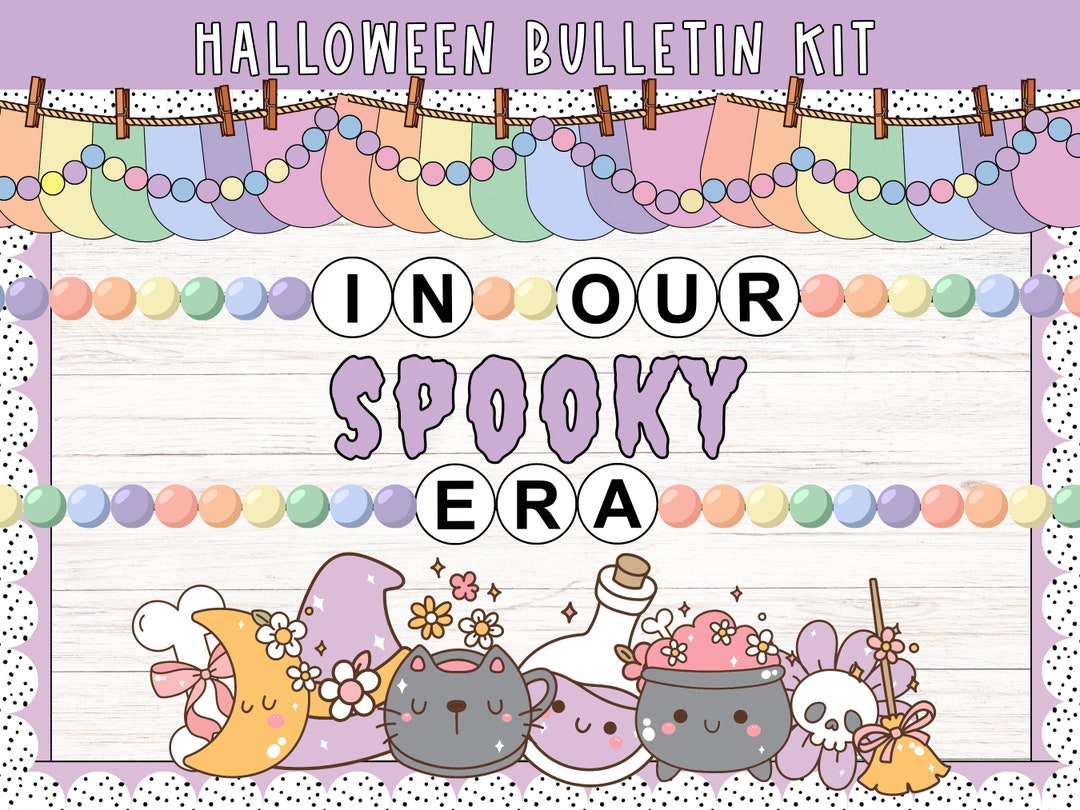 In Our Spooky Era Printable Decor | T Swift Bulletin Board | Swiftie ...