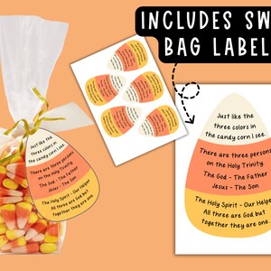 Candy Corn Bulletin Board | Trinity Tag Christian Halloween | Trunk or ...