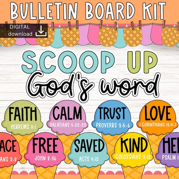 Summer Church Bulletin Board - Etsy