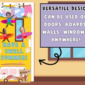 Summer Bulletin Board | End of Year Bulletin Kit | Beach Classroom ...