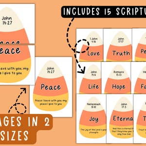 Candy Corn Bulletin Board | Trinity Tag Christian Halloween | Trunk or ...