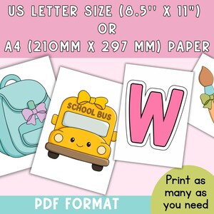 Back to School Bulletin Board Kit: Pastel Bow Classroom Decor (digital ...