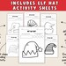 Elf Bulletin Board | Christmas Classroom Decor Printable | Little ...