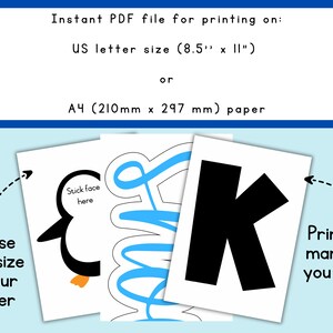 Penguin Bulletin Board Kit | Classroom Decor for Winter | Digital ...