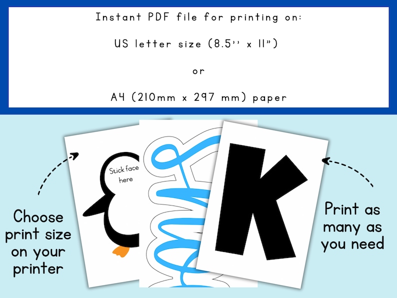 Penguin Bulletin Board Christmas Bulletin Board Childrens Faces ...