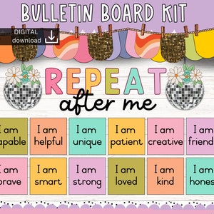 Motivational Bulletin Board | Positive Bulletin Board | Growth Mindset ...