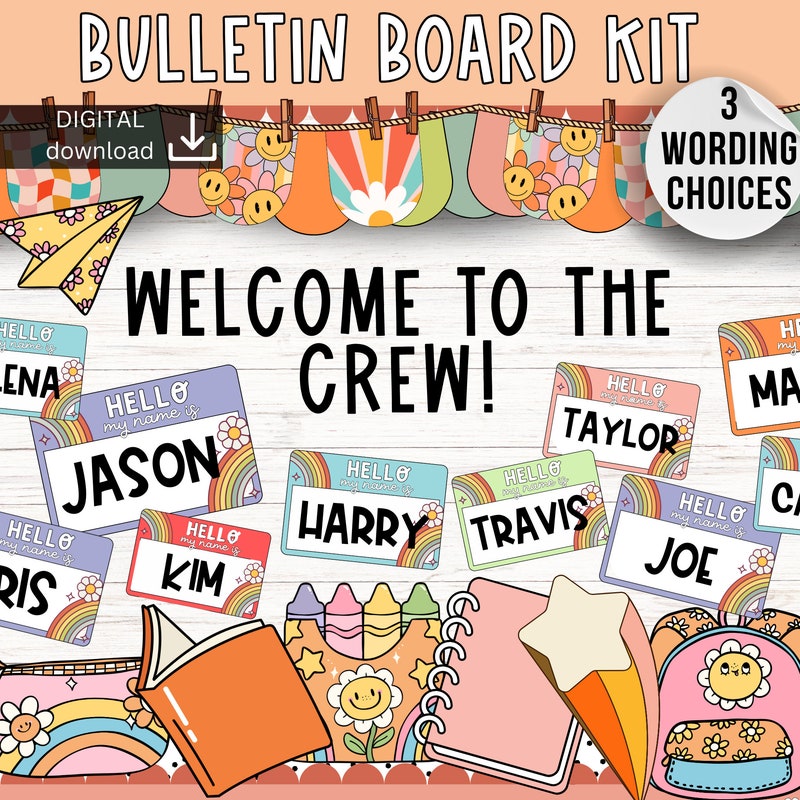 Meet the Staff Bulletin Board - Etsy