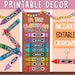 Alphabet Bulletin Board Kit | Pastel Bulletin Lettering Decor | Boho ...