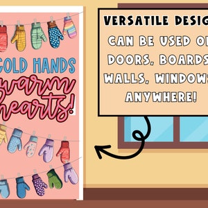 Valentine Bulletin Board | Winter Bulletin Board | Mitten Decor | Cosy ...