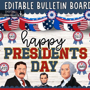 Presidents Day Bulletin Boards - Etsy