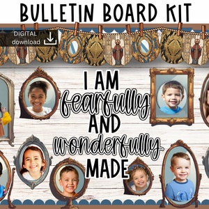 Christian Bulletin Board | Christian Classroom Decor | Bible Verse ...