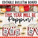 Welcome Back Bulletin Board | August Bulletin Board | New Year Bulletin ...