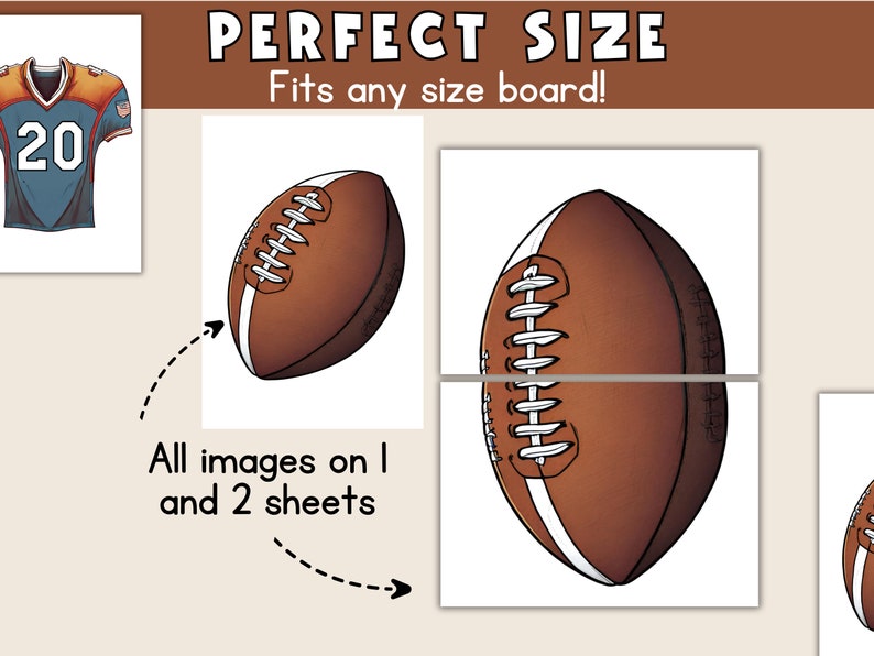 New Year Bulletin Board | American Football Bulletin | Back to School ...