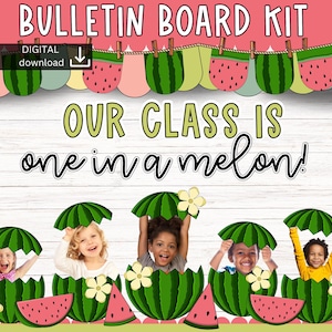 Summer Bulletin Board | End of Year Bulletin Board | One in a Melon ...