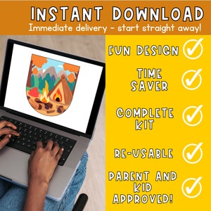 Summer Countdown Bulletin Board | End of Year Bulletin Board | S’more ...