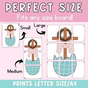 Jesus Easter Bulletin Board | March Christian Bulletin Board | April ...