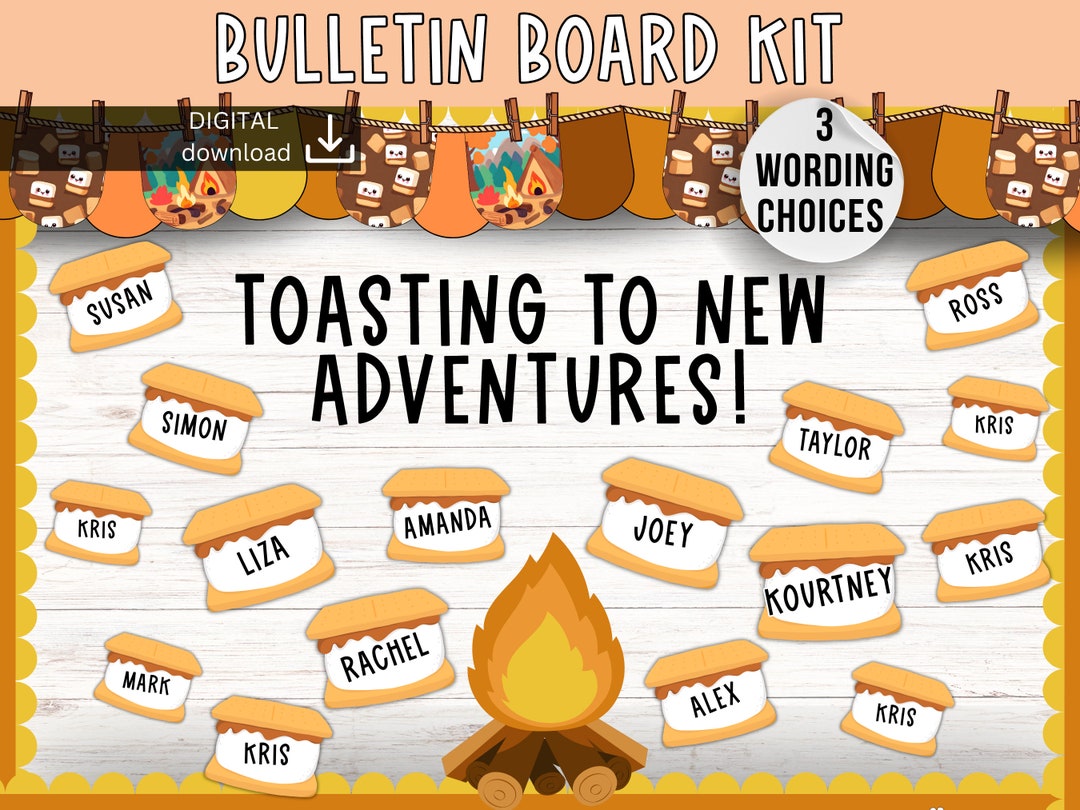 Back to School Bulletin Board | Welcome Back Bulletin Board | New Year ...