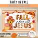 Religious Fall Bulletin Board | Autumn Christian Bulletin Board ...