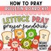 Prayer Sandwich Bulletin Board Kit: Christian Kids Prayer Prompts ...