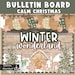 Modern Christmas Classroom Decor Printable Boho Bulletin Board Decor ...