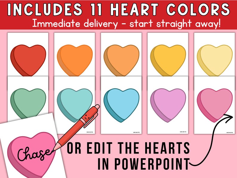 Valentine Bulletin Board | Love Hearts Bulletin Kit | Sweet Heart Decor ...