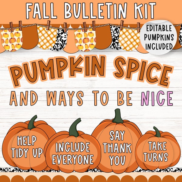 Fall Bulletin Board - Etsy