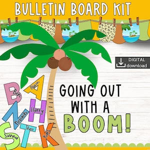 End of the Year Bulletin Board Summer Classroom Decor Alphabet ...
