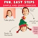 Elf Bulletin Board | Christmas Classroom Decor Printable | Little ...