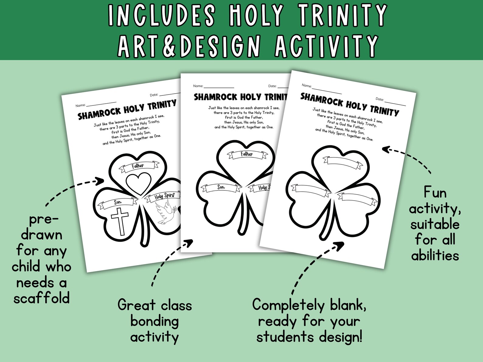 St Patrick’s Day Bulletin Board | Holy Trinity Bulletin Board ...