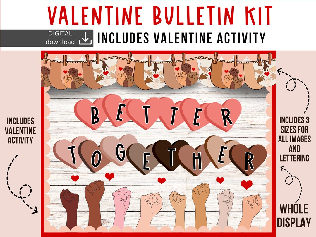 Inclusion Bulletin Board | Valentine Bulletin Board | Diversity ...