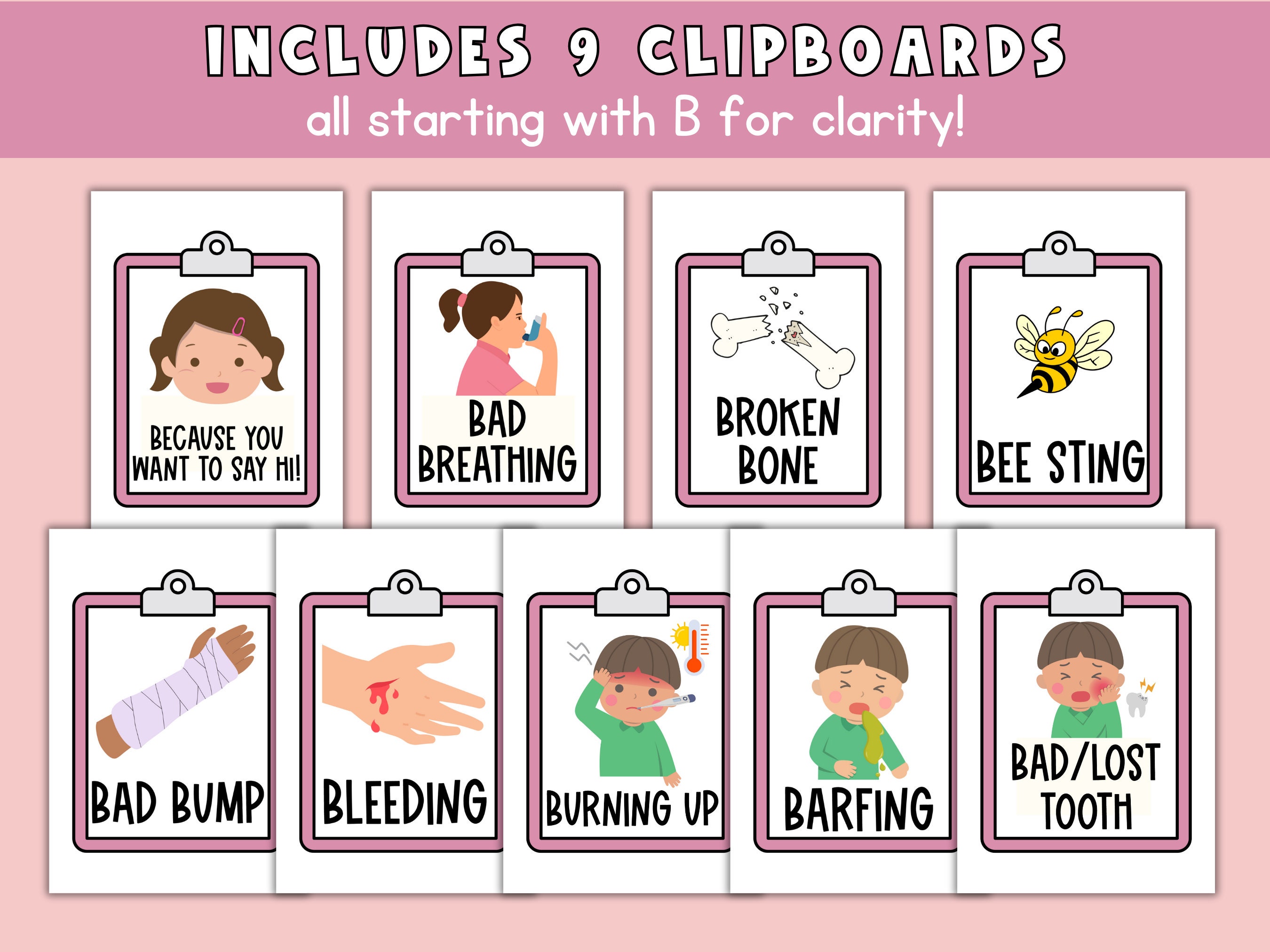 Nurse Bulletin Board | When to Visit the Nurse Posters | School Nurse ...