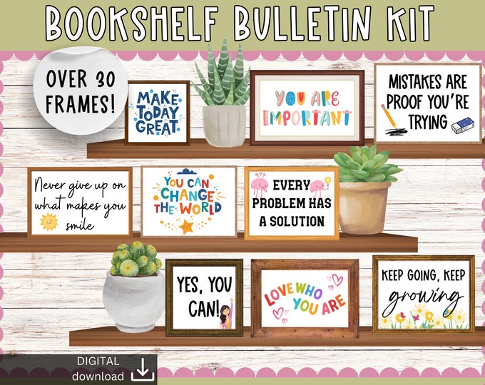 Motivational Posters and Quotes, Growth Mindset Bulletin Board ...