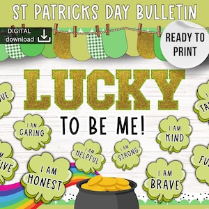 St Patrick’s Day Bulletin Board | Growth Mindset Bulletin Board ...