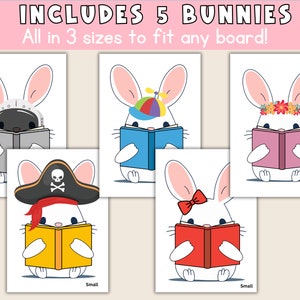 Reading Bulletin Board | Reading Corner Decor | Easter Bulletin Board ...