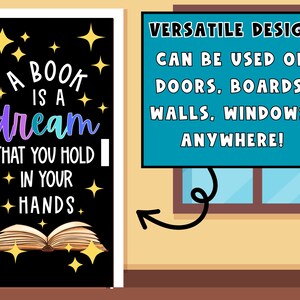 Reading Bulletin Board | Reading Corner Decor | Books Bulletin Board ...