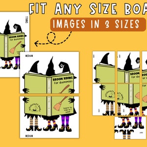 Halloween Reading Bulletin Board | Witch Reading Corner Decor | Spooky ...