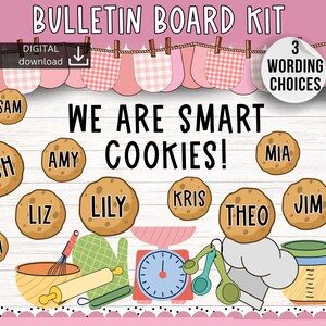 Welcome Back Bulletin Board | Cooking Bulletin | New Year Classroom ...