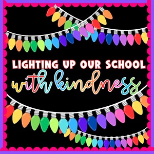 Christmas Classroom Decor Printable | Kindness Bulletin Board Decor ...