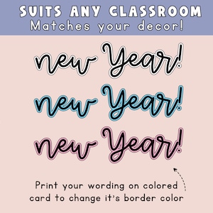New Year Bulletin Board | Pastel Cosy January Bulletin Board Decor ...