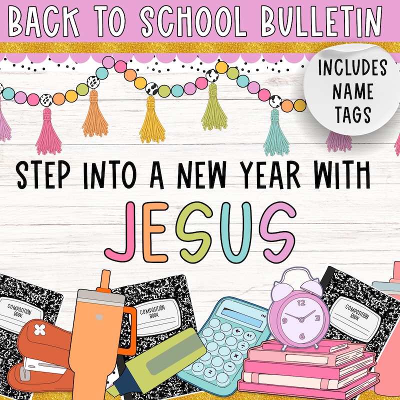 Christian Back to School Bulletin Boards - Etsy
