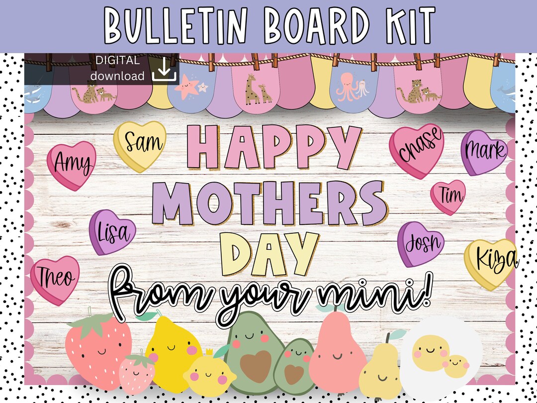 Mothers Day Bulletin Board | Mummy Bulletin Board | Mama Bulletin Board ...