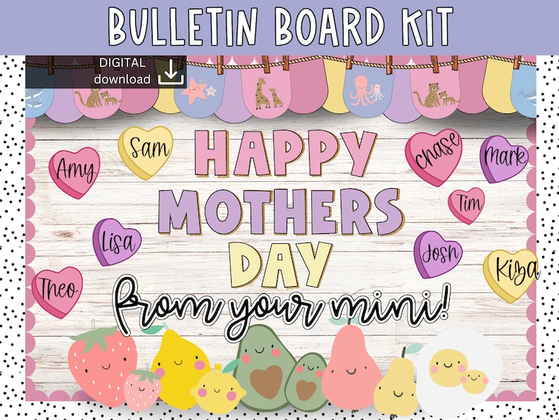 Mothers Day Bulletin Board | Mummy Bulletin Board | Mama Bulletin Board ...