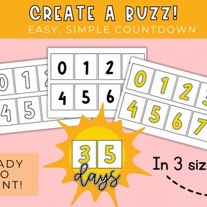 Summer Countdown Bulletin Board | Flip Flop Bulletin Board | Seaside ...