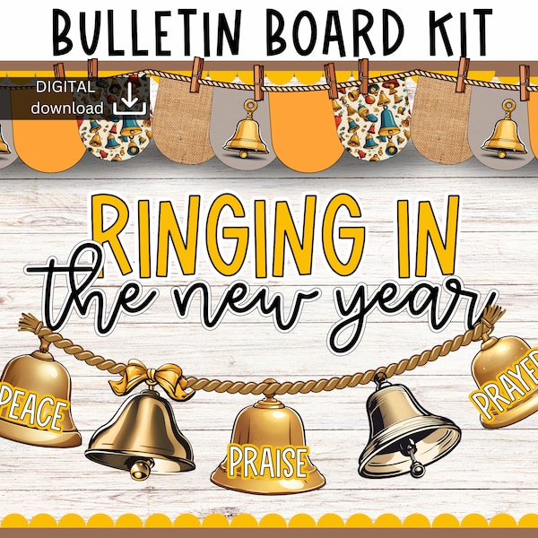 January Church Bulletin Board - Etsy