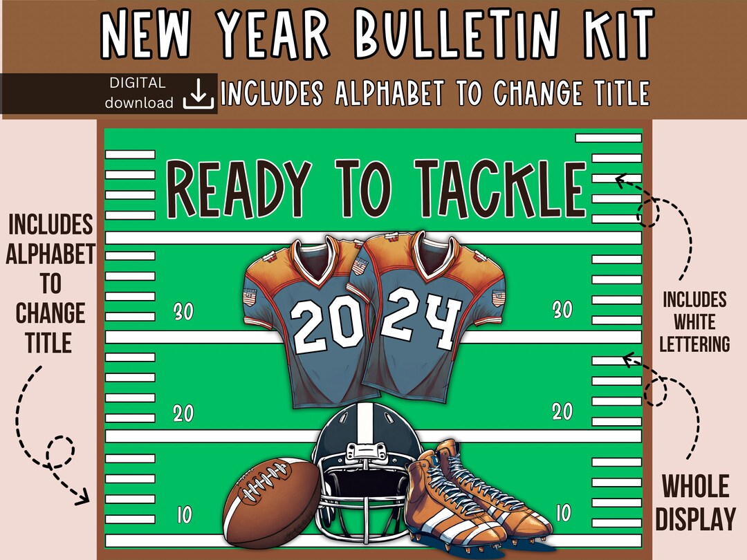 New Year Bulletin Board January Bulletin Board Decor 2024 Bulletin ...