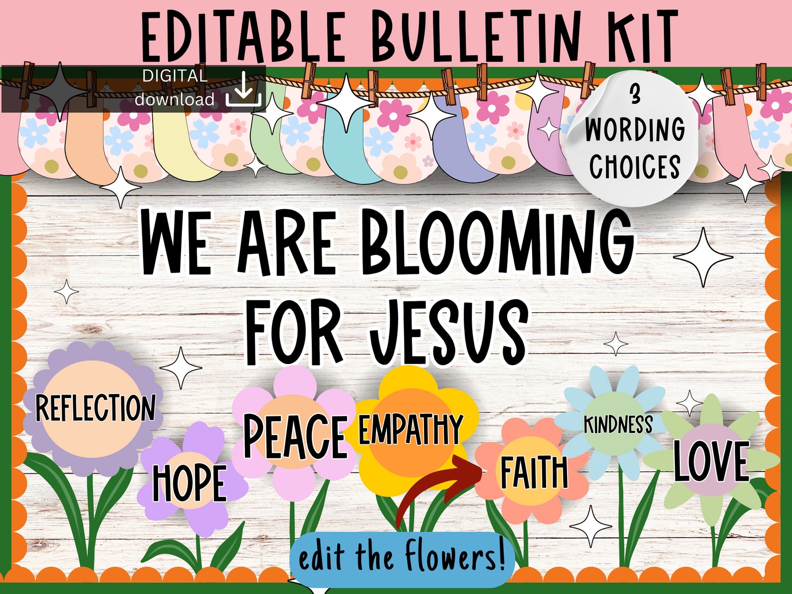 Bible Bulletin Board | Christian Bulletin Board | Jesus Bulletin Board ...